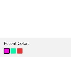 Winui Dropdown Color Palette Control Syncfusion