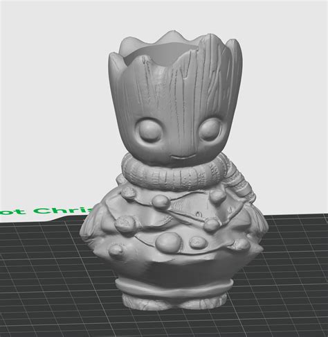 Stl File Groot Christmas Tree Candle Holder 3d Print Stl And Multicolor 3mf File 🎄 3mf ・3d