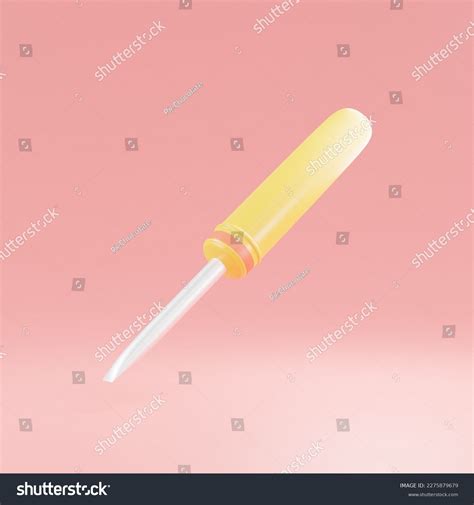 Minimal Screwdriver Model Stylish 3d Rendering Stock Illustration 2275879679 Shutterstock