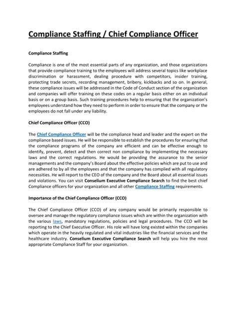 Ppt Chief Compliance Officer Powerpoint Presentation Free Download Id 6713314