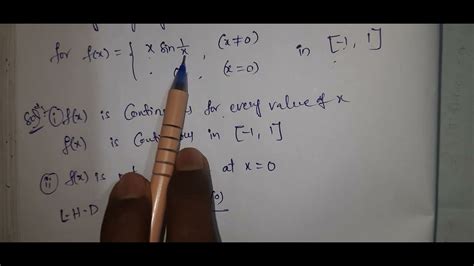 Lagranges Mean Value Theorem Part Calculus Rajeshlekkalu YouTube