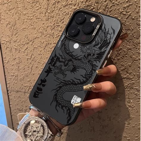 For Realme I C Pro I C C C C C C Chinese Tinta Estilo Itim Na Dragon Imd