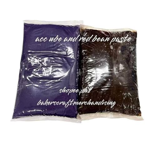 Ube Paste Ube Halaya Red Mongo Paste 5kg Acc Achievers Shopee