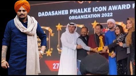 Sidhu Moose Wala Honored With Dada Sahib Phalke Iconic Award Handed