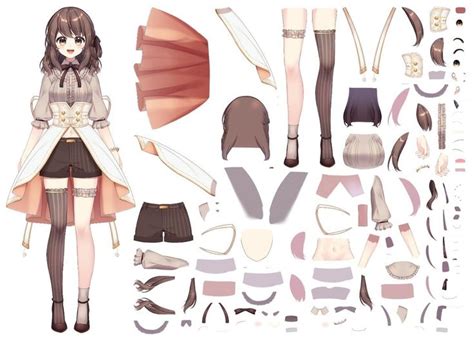 Pin On Live2d Custom Vtuber Model