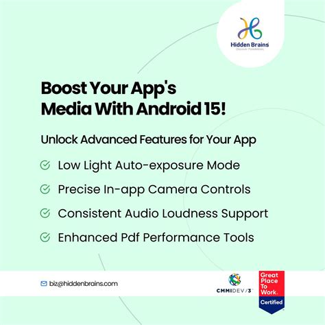 Hidden Brains Infotech On Linkedin Android15 Appdevelopment