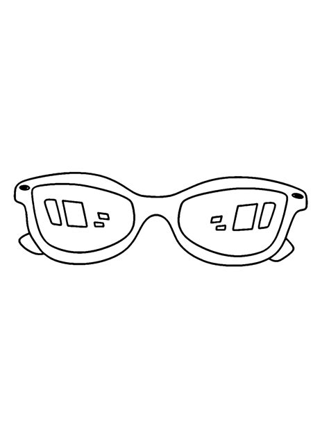 30 Sunglasses Coloring Pages Free Printable Pdf And Online Coloring