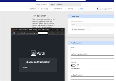 Issue With Creating Custom Connector For UiPath In Microsoft Power Platform Using OAuth