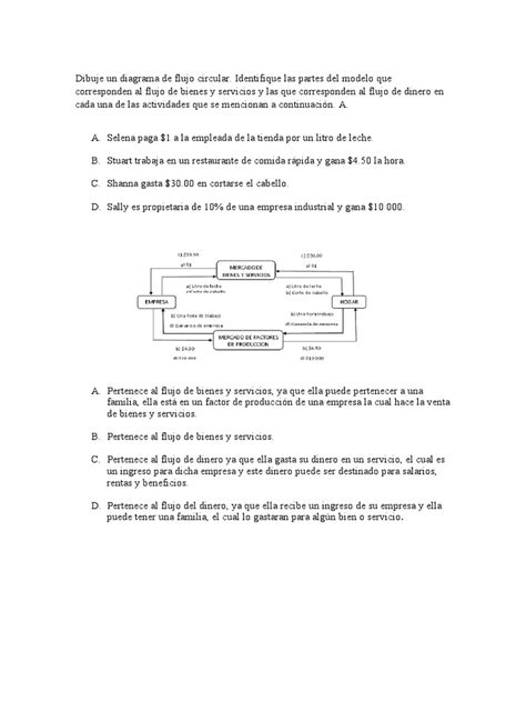 Dibuje Un Diagrama De Flujo Circular Pdf