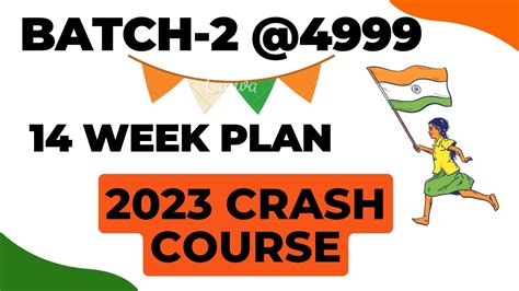 Jee Advanced Crash Course Batch 2 Rs 4999 Register Now Youtube