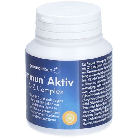 Gesundleben Immun Aktiv A Z Complex 60 St Shop Apotheke