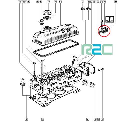Thermocontact De Culasse Voyant De Chauffe Moteur Renault 4 4l Retro Car Concept