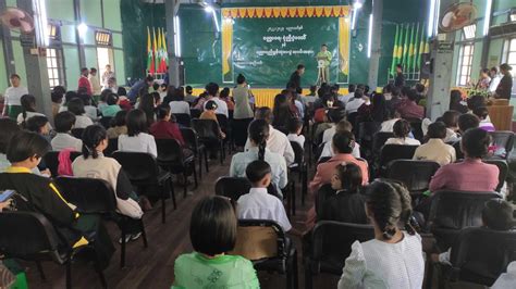 ရမည်းသင်းမြို့၊ အမှတ် ၁ အခြေခံပညာအထက်တန်းကျောင်းတွင် ပညာရေးစုံညီပွဲတော်နှင့် ပညာရည်ချွန် ဆုခ