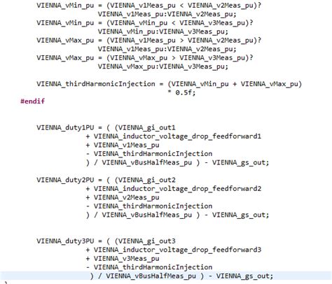 CCS TIEVM VIENNARECT Three Phase ViennaVIENNA Duty PU C Microcontrollers Forum C