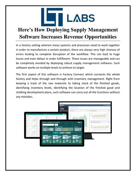 Ppt Heres How Deploying Supply Management Software Increases Revenue