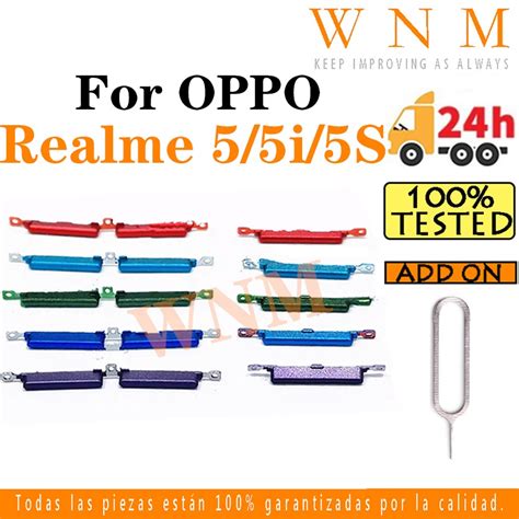 Power Button For Oppo Realme I S Power Volume Side Button Keys Button On Off Volume Up And