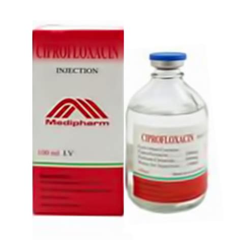 Ciprofloxacin Injection 100ml