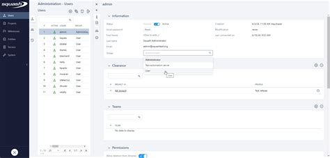 Administration Features Squash Tm Documentation