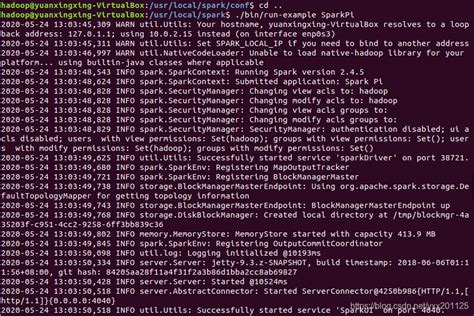 使用命令 bin run example sparkpi 验证spark安装是否成功错 usr local spark bin spark class 行 71 usr lib jdk