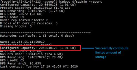 In Hadoop Cluster How To Contribute Limited Amount Of Storage From Slave Datanode To Cluster
