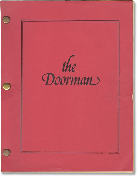 Too Scared To Scream The Doorman Ian Mcshane Mike Connors John Heard Anne Archer