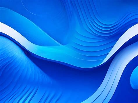 Premium Photo Abstract Blue Background With Flowing Lines Dynamic Waves