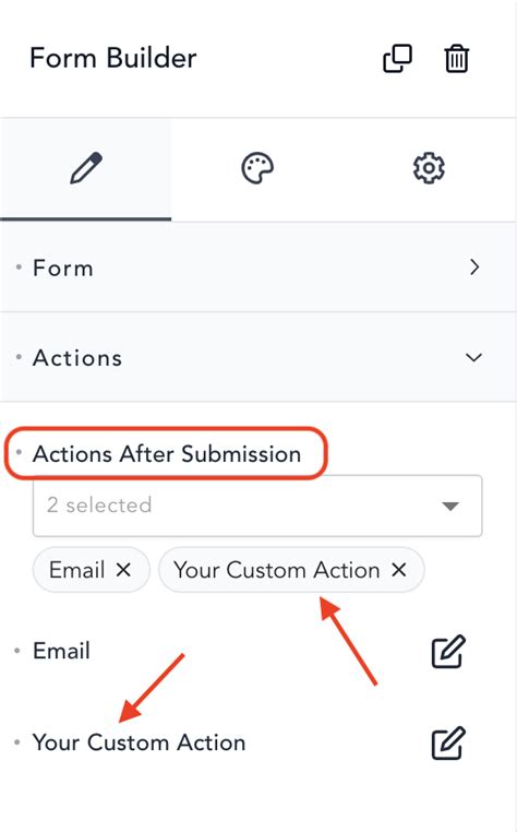 Form Actions Api Developers Documentation Breakdance