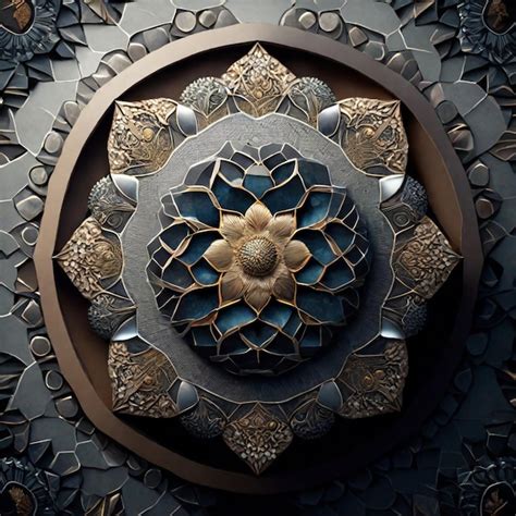 Premium Photo Mosaic Pattern