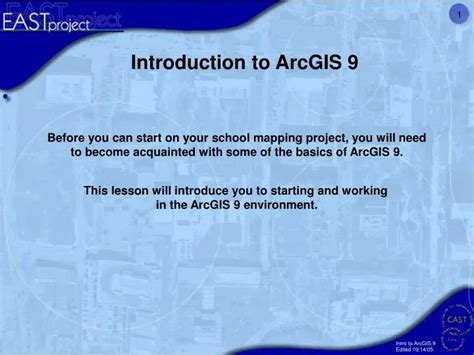 PPT Introduction To ArcGIS PowerPoint Presentation Free Download ID