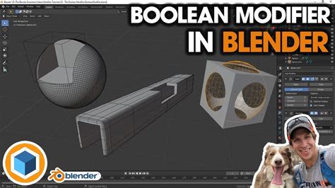 Blender Boolean Modifier Tutorial Cut Holes Combine Objects And More