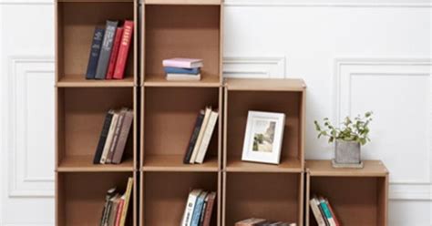 페이퍼팝 모던 종이책장 혼족들 위한 원룸인테리어