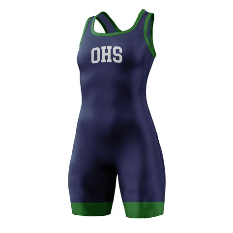 Girls Wrestling Singlets Blue Tie Dye Wrestling Singlet Womensgirls