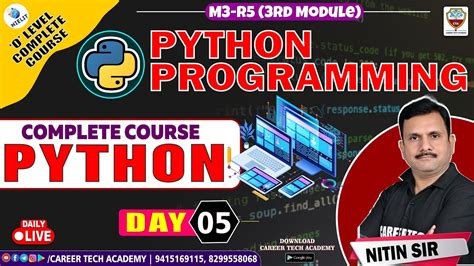 Olevel M3 R5 Python Programming L 05 Complete Python सर्वज्ञ