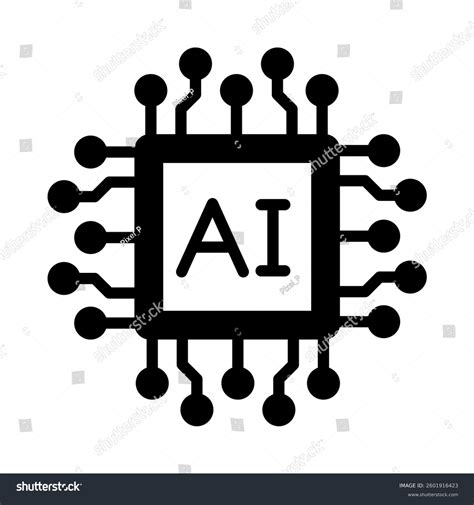 Ai Revolutionizing Industries Artificial Intelligence Machine Stock Vector Royalty Free