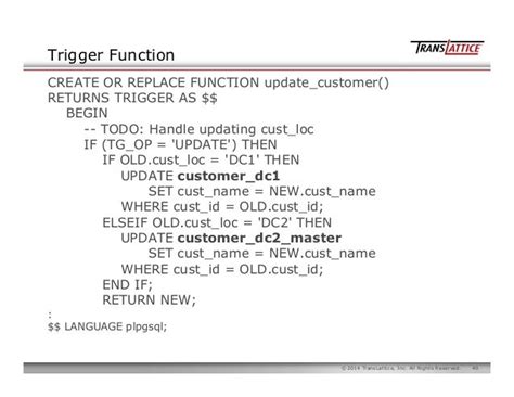 Geographically Distributed Postgresql