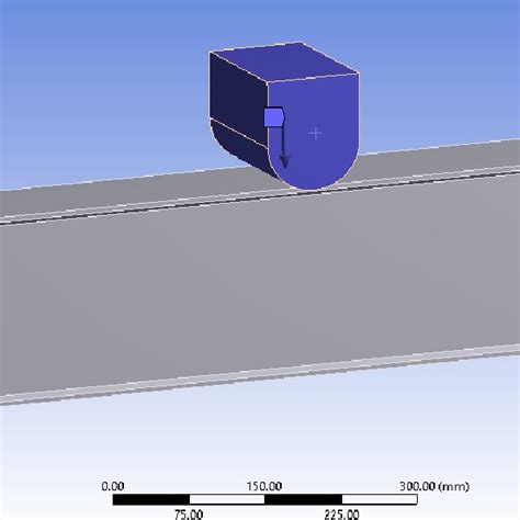 ANSYS Model Of Reinforced Concrete Block With Impact Load Download Scientific Diagram