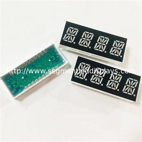 0 39in 16 Segment Led Display Alphanumeric Four Digits Shock Proof