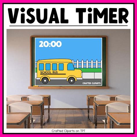 Year Round Visual Timer Countdown Classroom Management Tool Mega Bundle