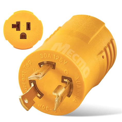 Mecmo Shore Power Nema L5 30p To 5 1520r Rv Generator Adapter Marine