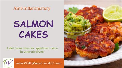 Salmon Cakes Vitality Consultants