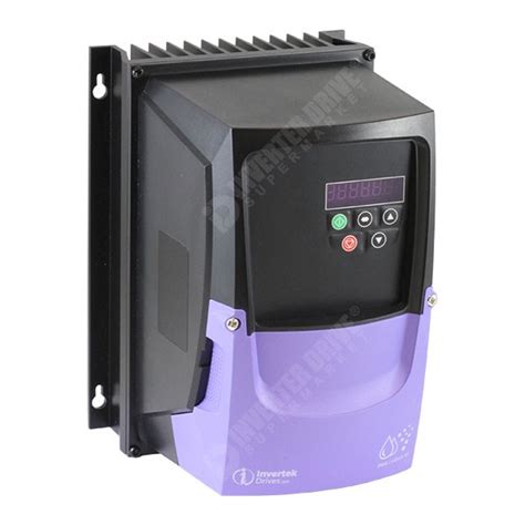 Invertek Optidrive E2 Ip66 1 5kw 230v 1ph To 3ph Ac Inverter Drive