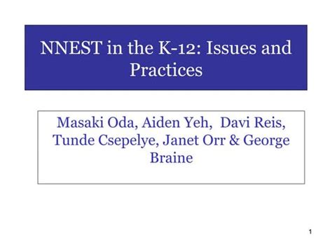 Nsets Vs Nnset 1 1 Docx Education