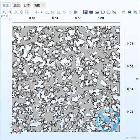 Comsol泡沫铝 泡沫镍 泡沫模型 海绵 侵蚀孔洞 多孔形态三维模型