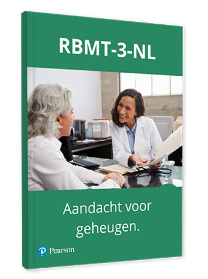 Rbmt 3 Nl Rbmt 3 Nl The Rivermead Behavioural Memory Test Third Edition Pearson Clinical