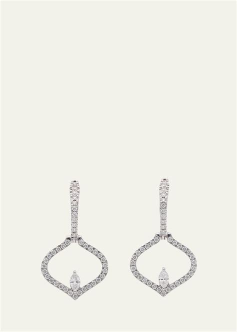 Gyan Jaipur Sarai Diamond Single Motif Earrings Bergdorf Goodman