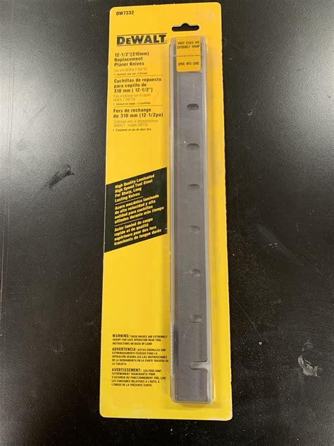 Sold New Dewalt Dw733 Planer Blades Nc Woodworker