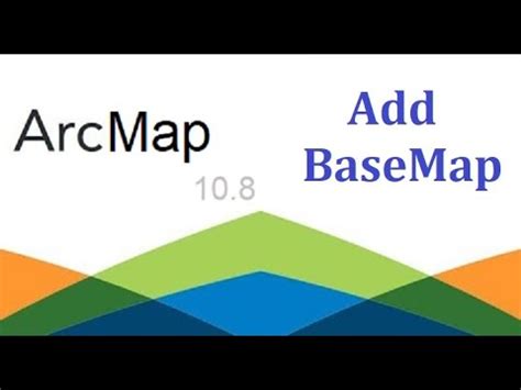 ArcMap Add BaseMap ArcGIS Mastery YouTube