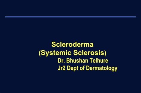 Scleroderma Disease Connective Tissues Pptx Skin And Dermatology