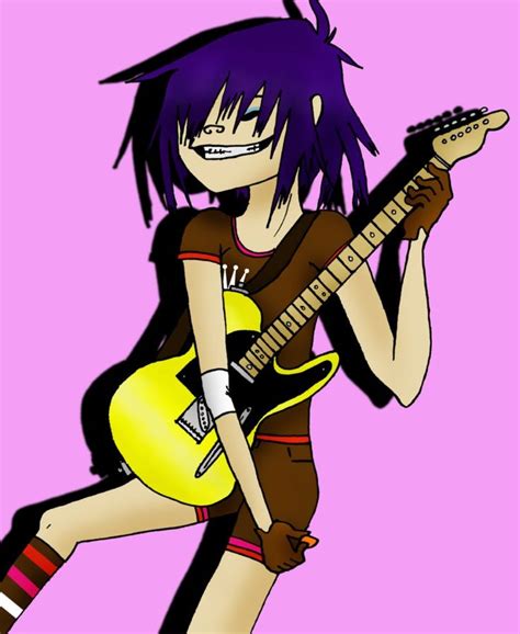 Noodle Guitar Gorillaz Art Gorillaz Gorillaz Noodle