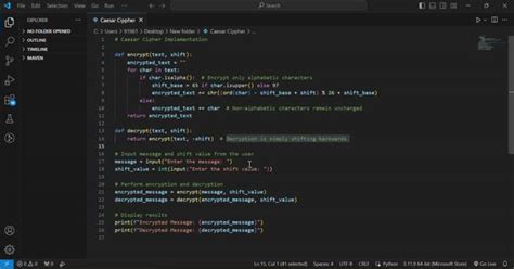 Chittaluri Saikumarvarma On Linkedin Caesarcipher Encryption